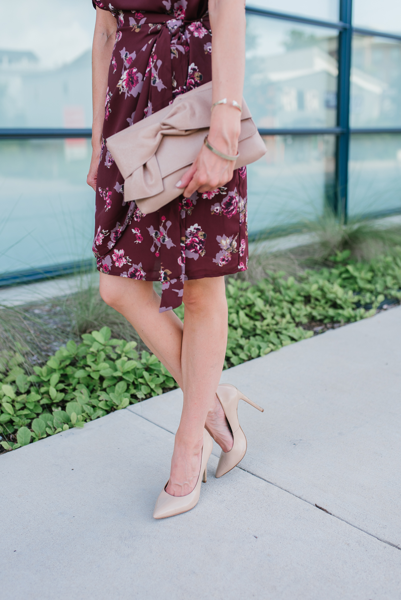 Summer to Fall Work Dress | Lady in Violet | Houston Fashion Blogger ...