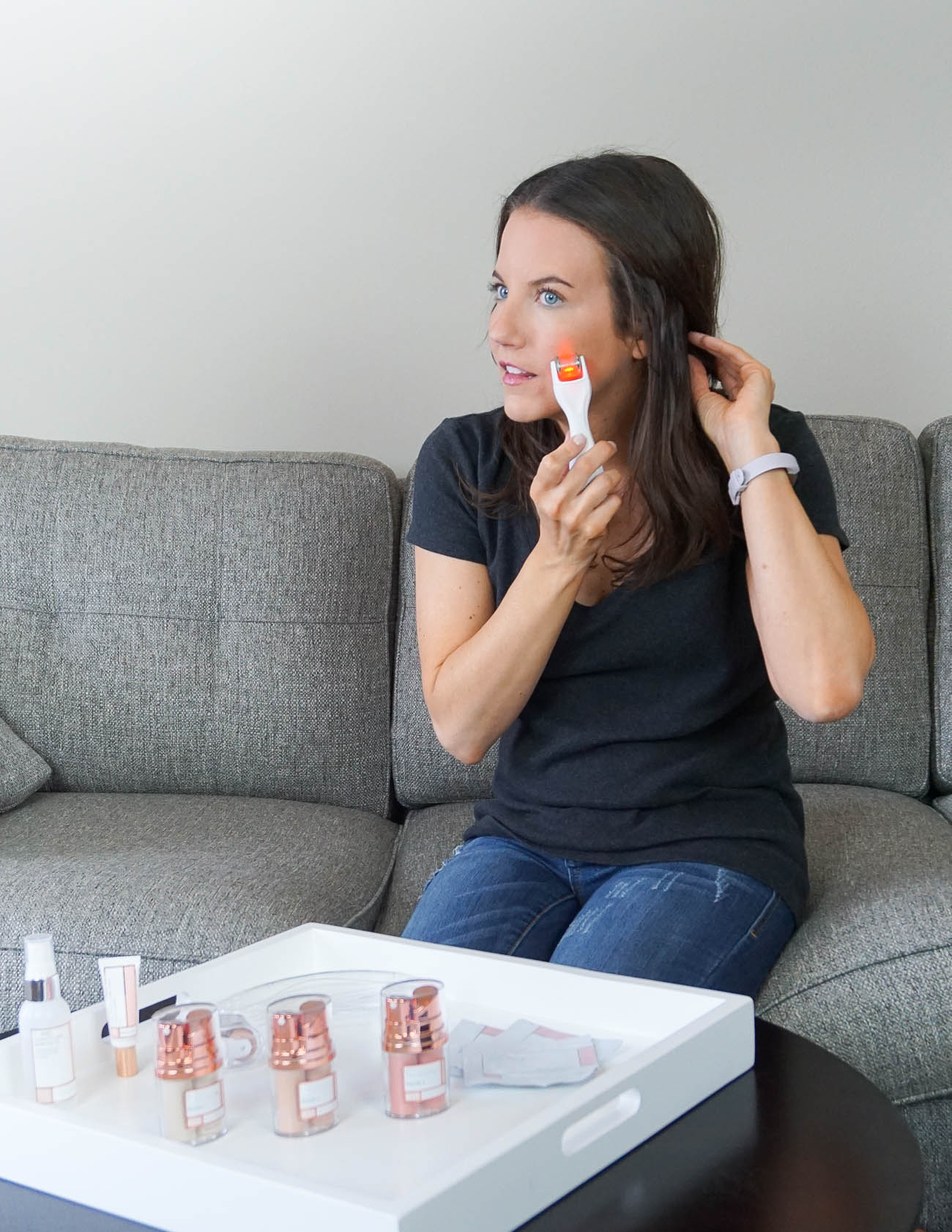 GloPro Microneedling Tool & R45 Retinol Review | Lady in Violet |Lady ...