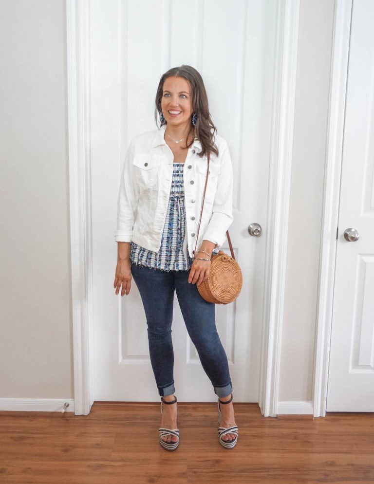 How to Create a Layered Spring Outfit - Lady in VioletLady in Violet