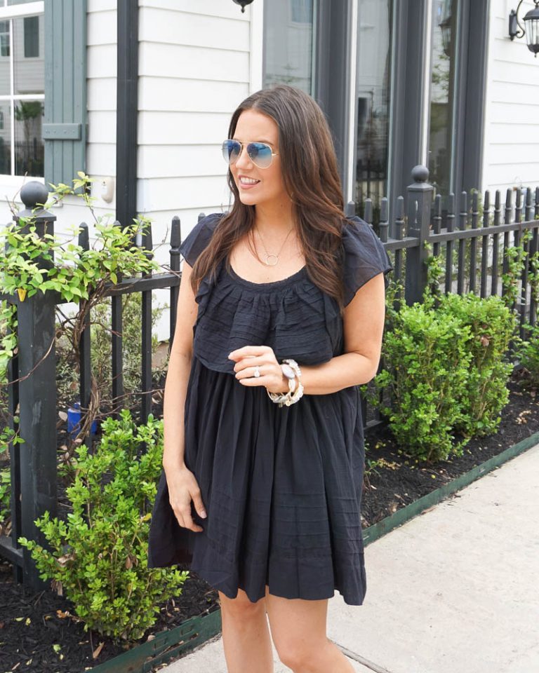 Black Mini Dress - Lady in VioletLady in Violet